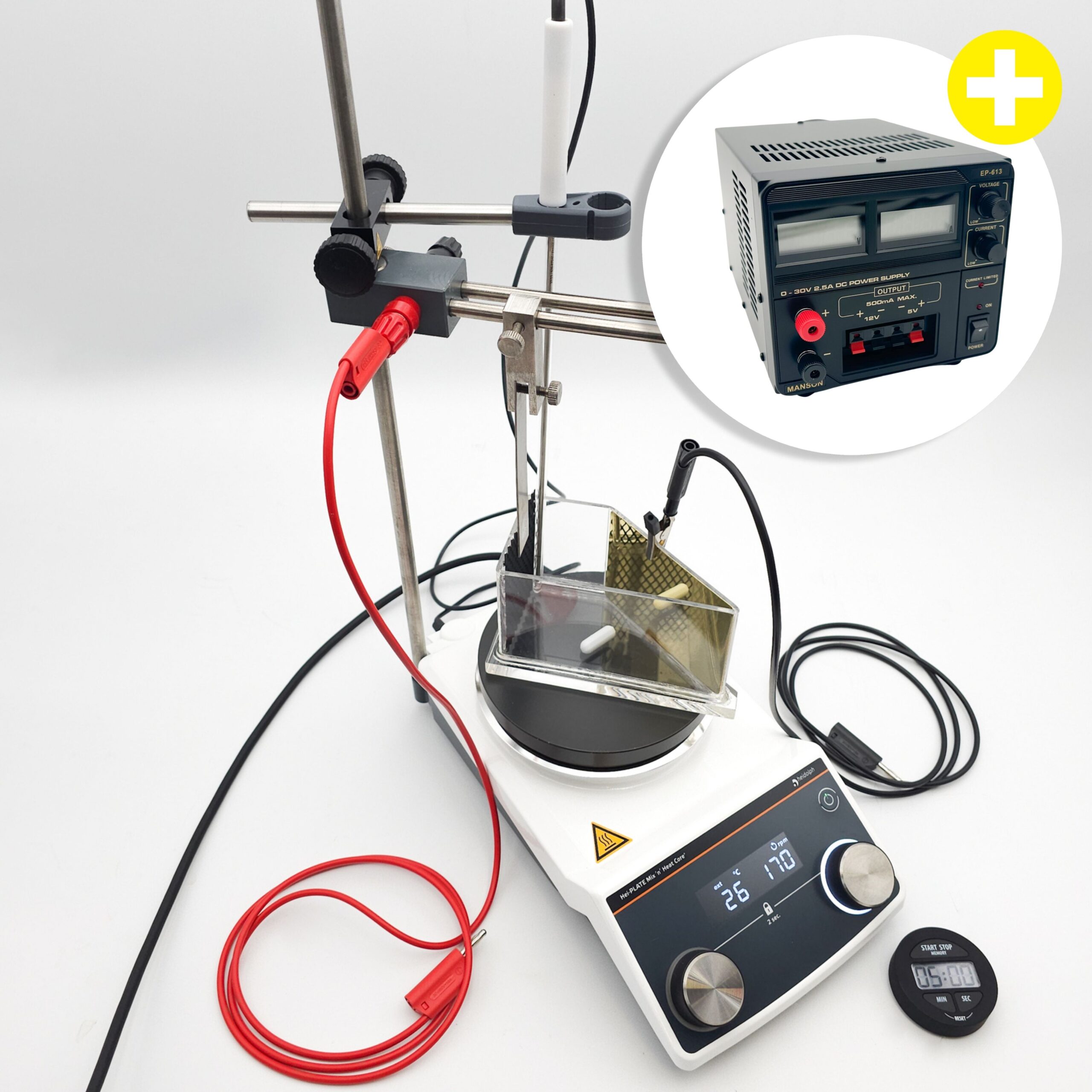 Electroplating test station Basic - Set 1